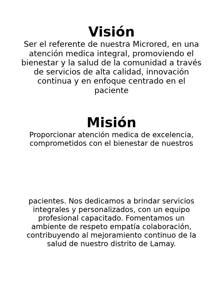 Visión y Vision | PDF