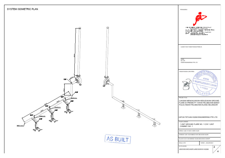 Lukisan Kedudukan Ground Flare | PDF