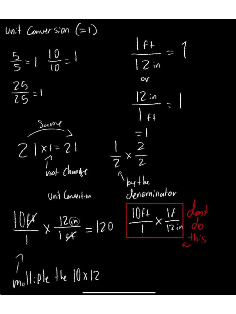 unit convertion | PDF