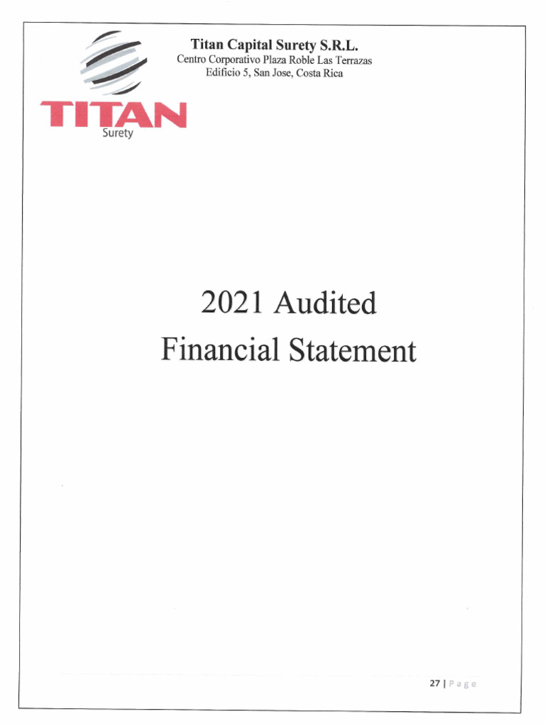 2020-2021 Titan Annual Report - Financial Report | PDF