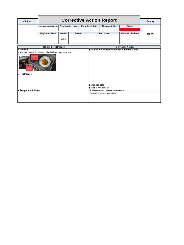 Corrective Action-1 | PDF