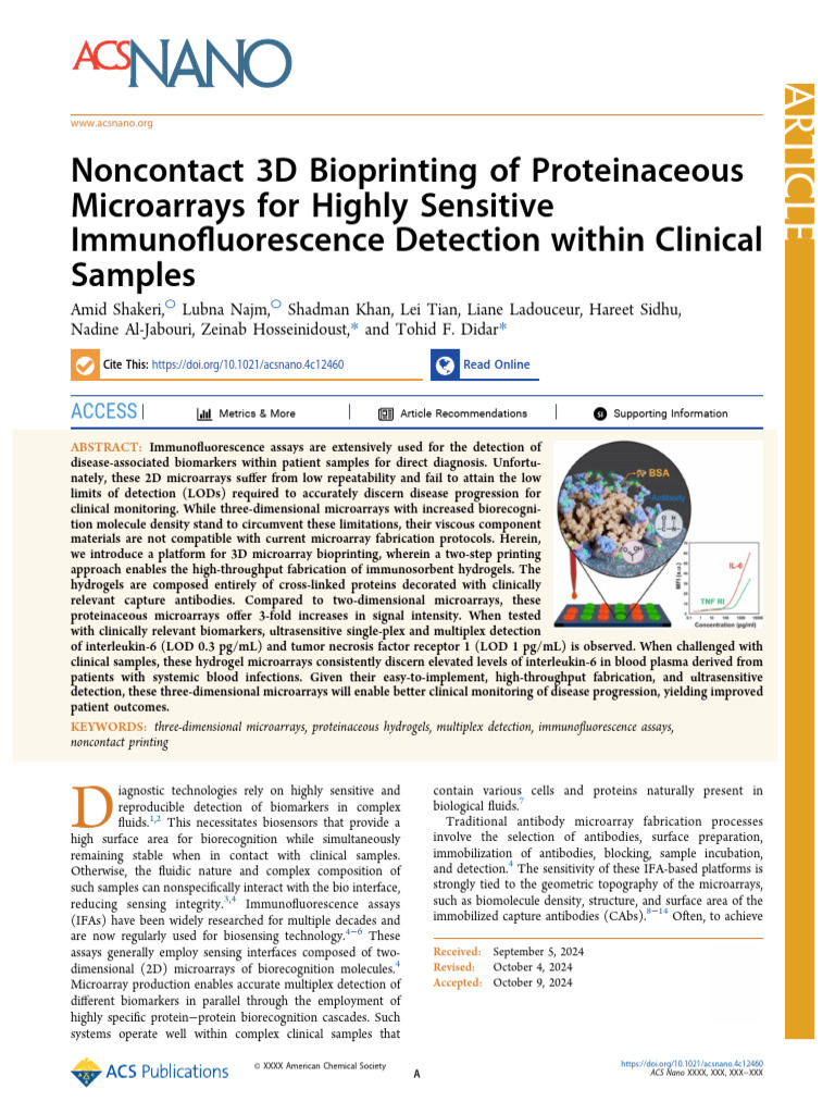 Noncontact-3D-Bioprinting-of-Proteinaceous-Microarrays-for-Highly ...