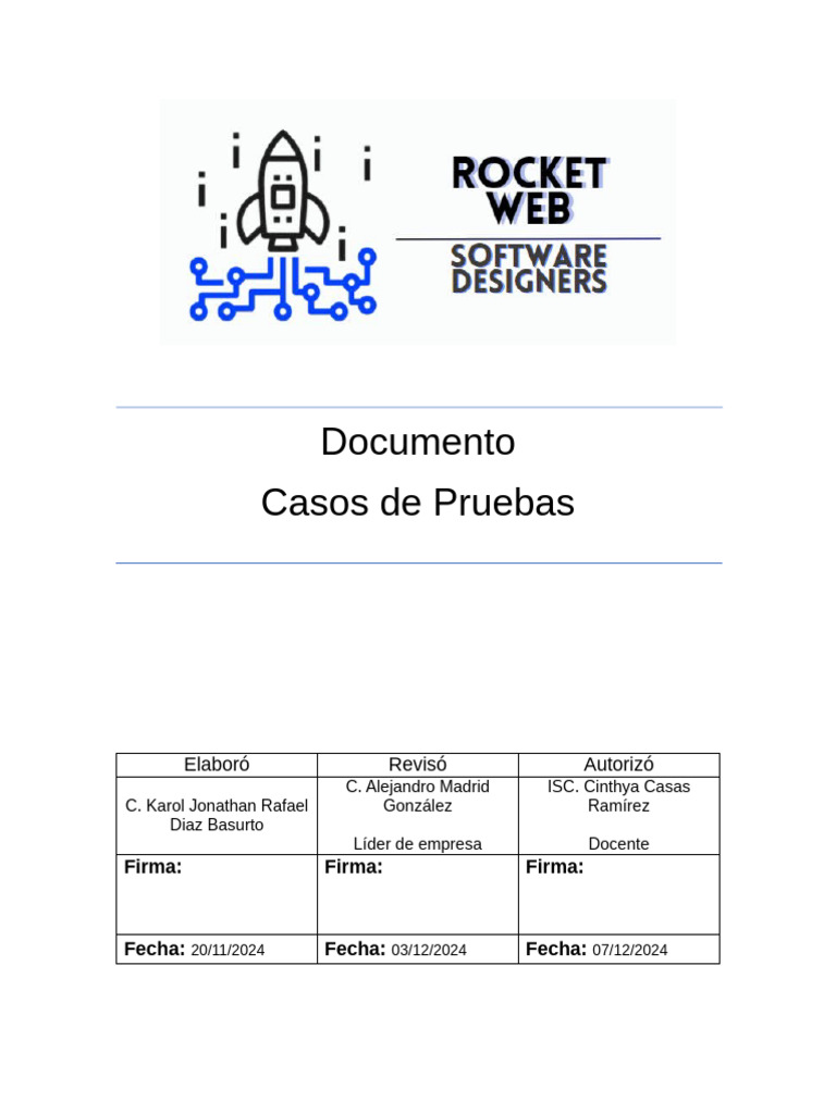 1.-Casos de prueba | PDF | Software | Mi sql