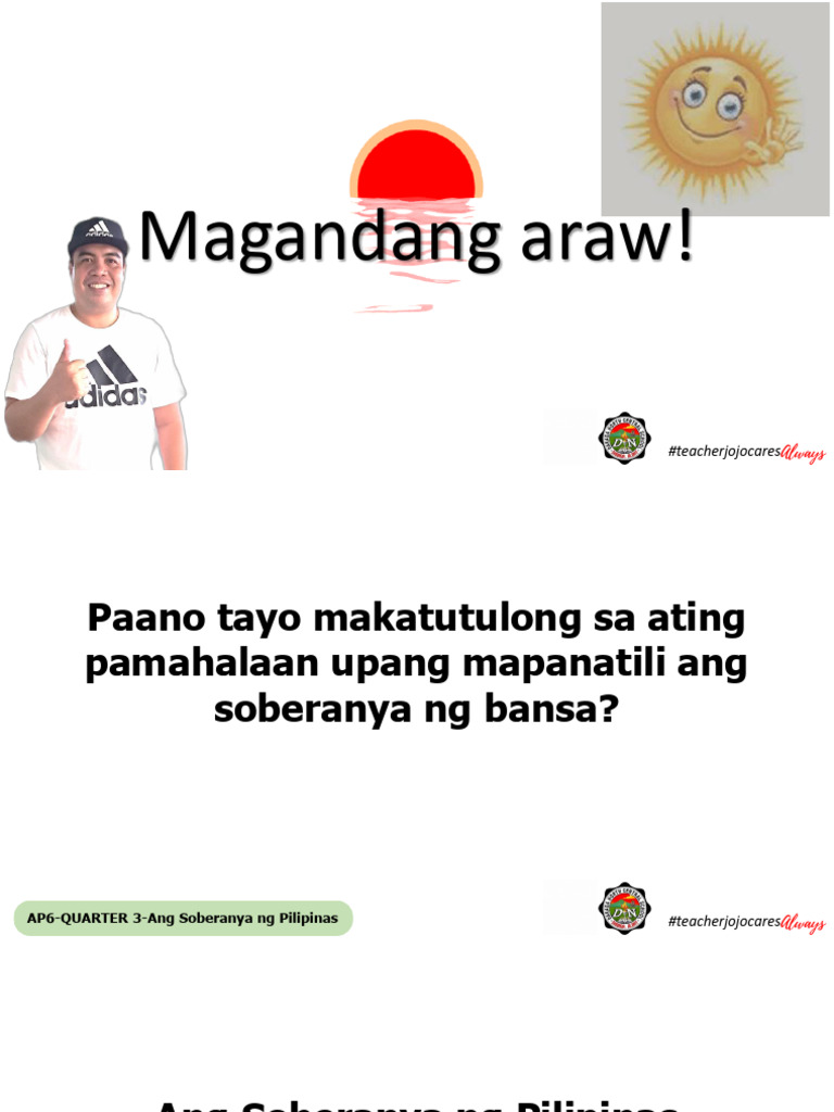 Ang Soberanya NG Pilipinas | PDF
