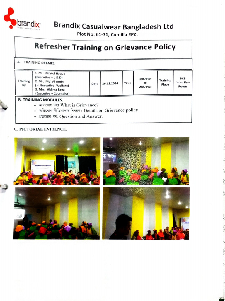 Grievance Policy Procedure Training | PDF