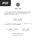 Title Defense Format | PDF | Methodology | Data