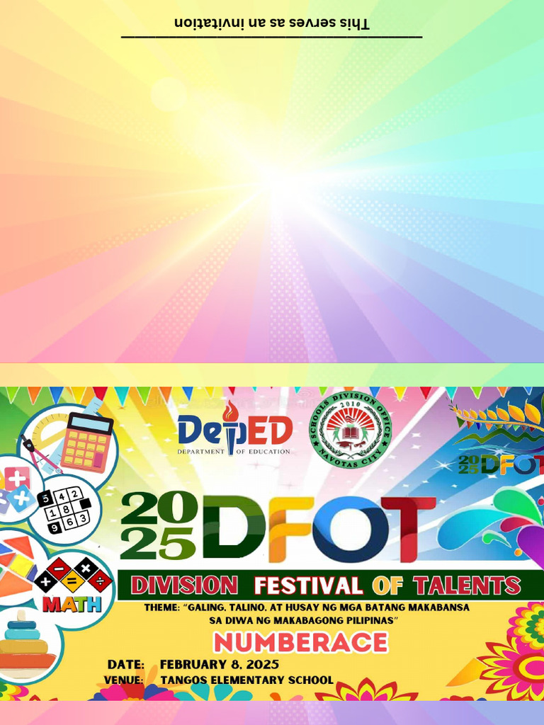 Dfot Invitation | PDF