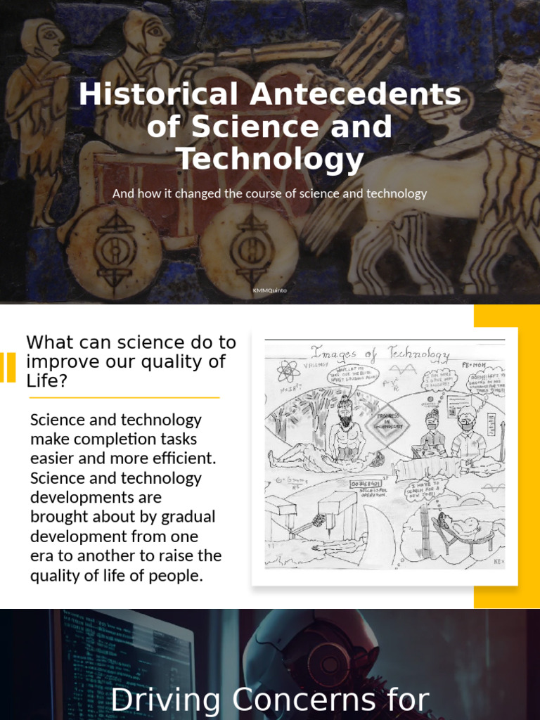 Historical Antecedents of Science and Technology | PDF | Gunpowder ...