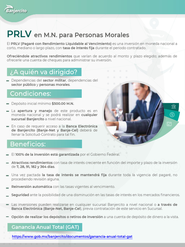 Folletos Informativos PRLV Personas Morales | PDF