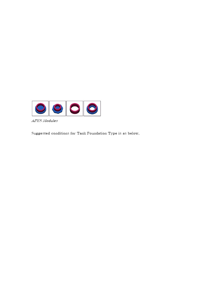 Tank Foundation Design Procedure | PDF | Button (Computing ...