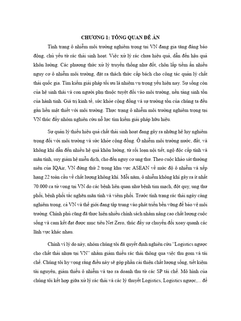 ĐỂ ÁN - RÁC | PDF