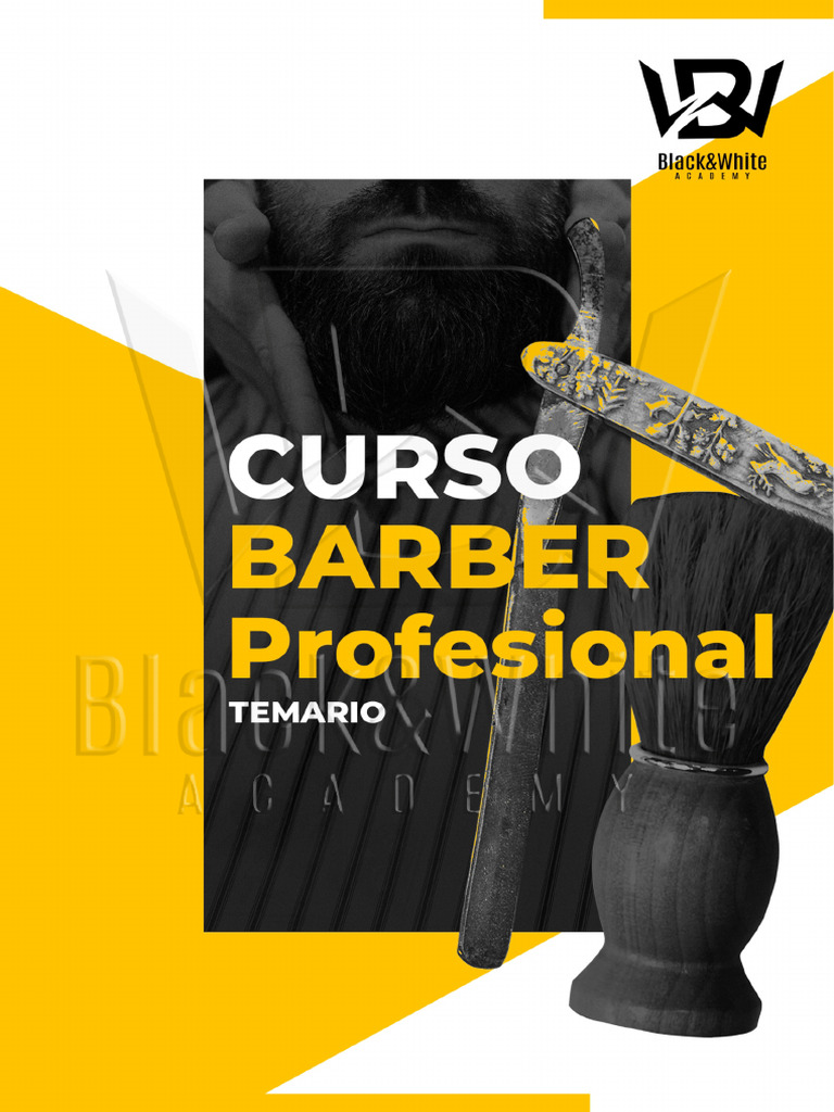 Temario2023 Barber | PDF | Belleza | Cabello humano