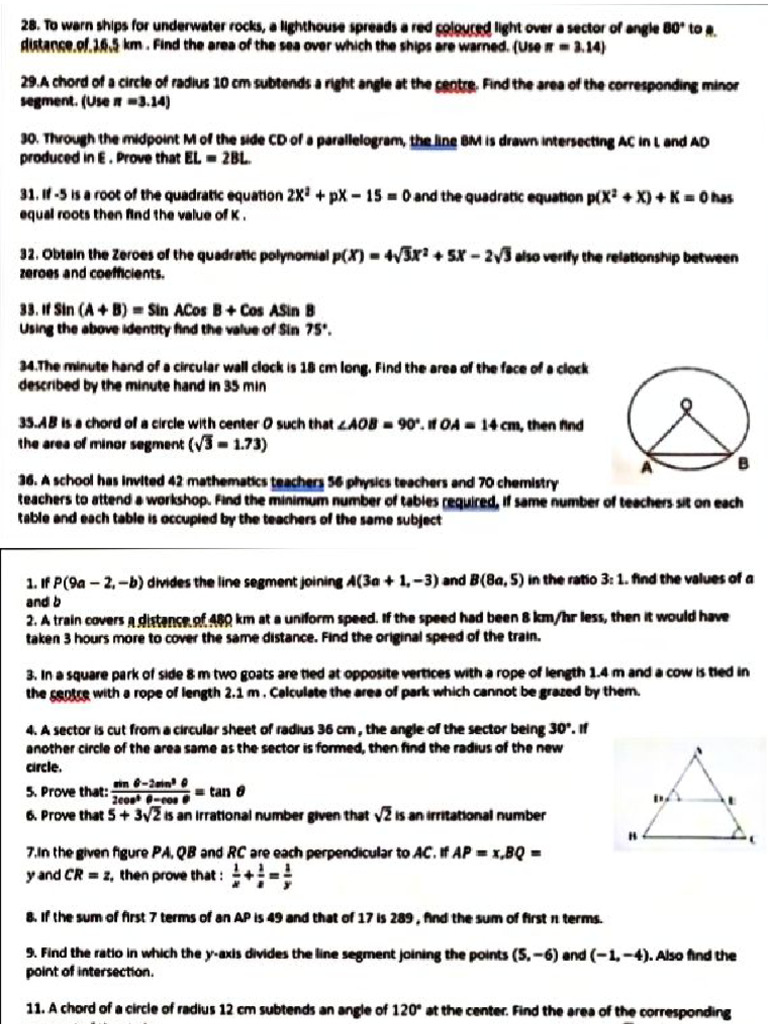 Maths Questions | PDF