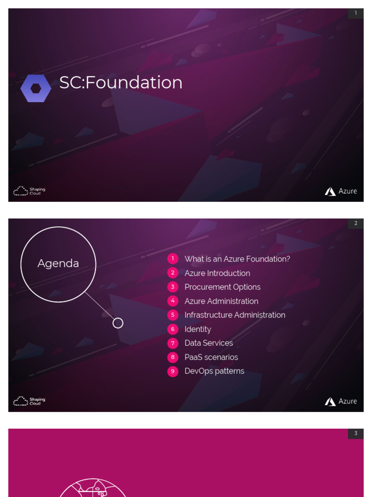 SC:Foundation | PDF | Microsoft Azure | Cloud Computing