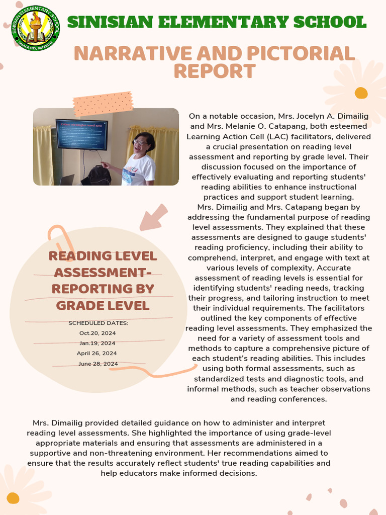Reading Level Assessment Insights | PDF | Educational Assessment | Data