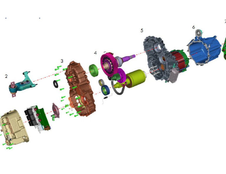 Engine Assy Explode | PDF