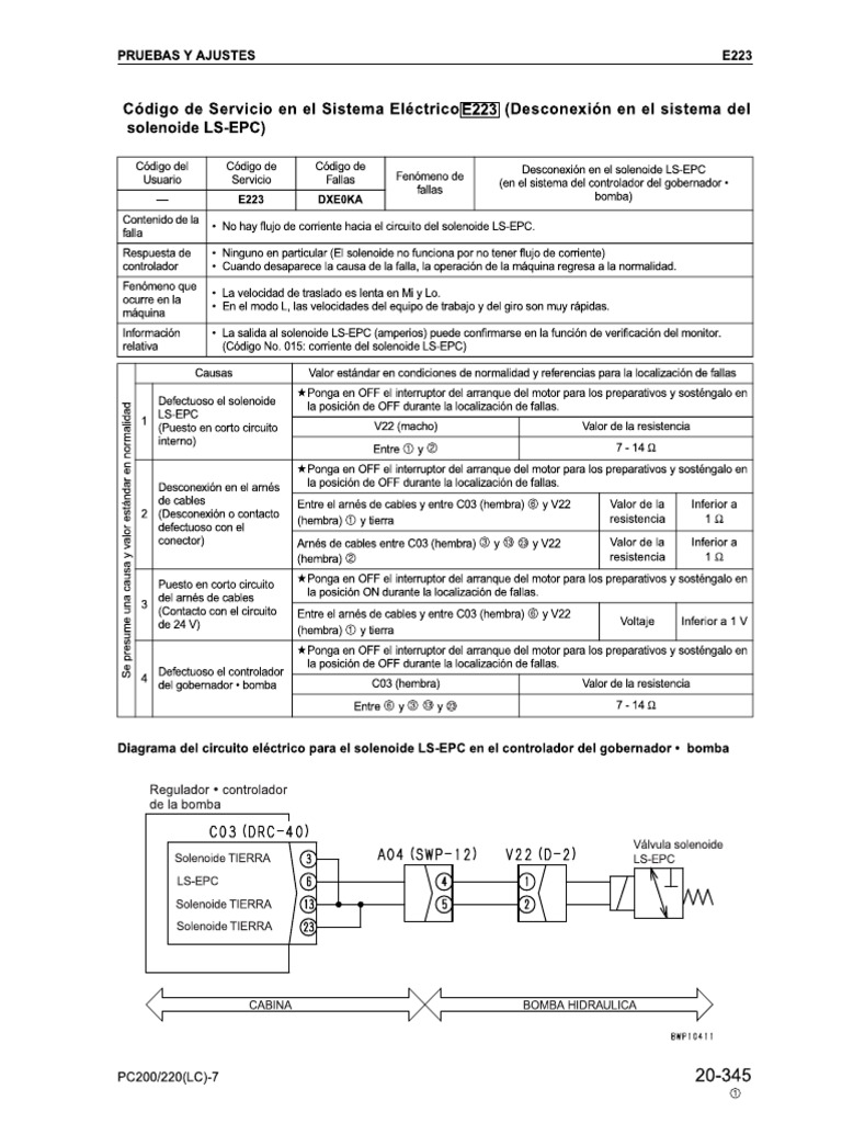 E223 DXE0KA Speed Sensor | PDF