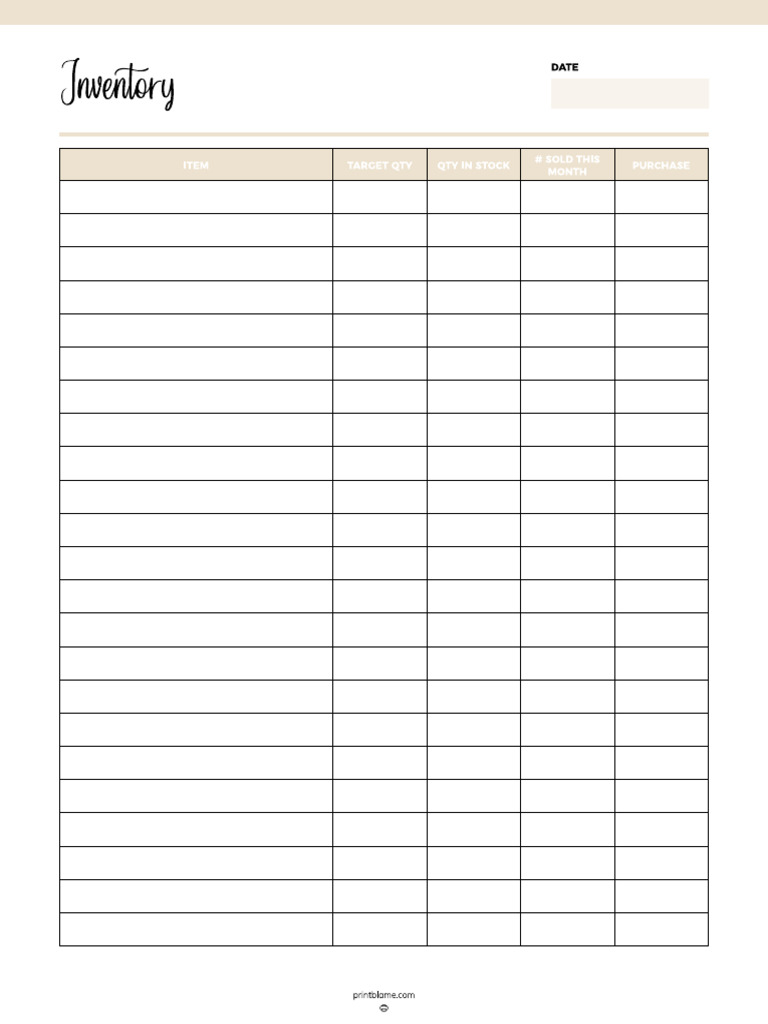 Inventory Tracker PrintBlame Version 2 1 | PDF