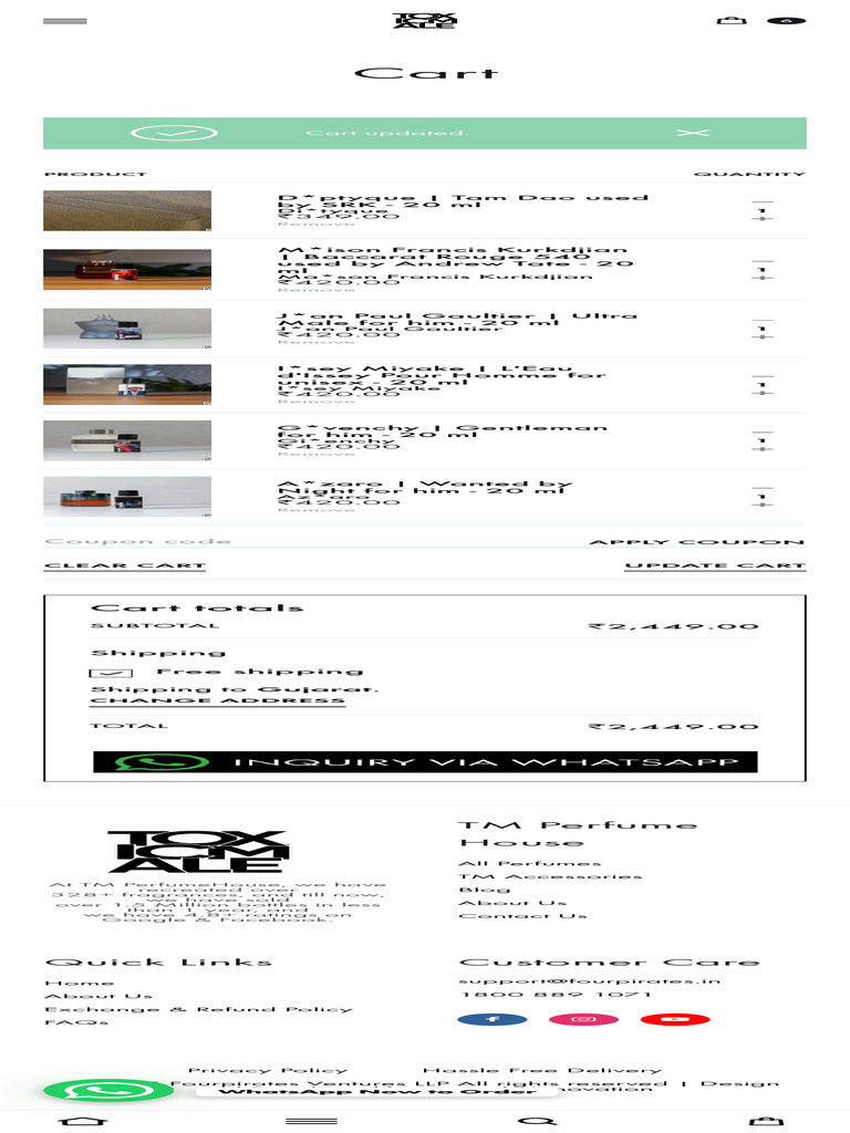 TM Perfume House: Fragrance Collection | PDF | Perfumery | Toiletry