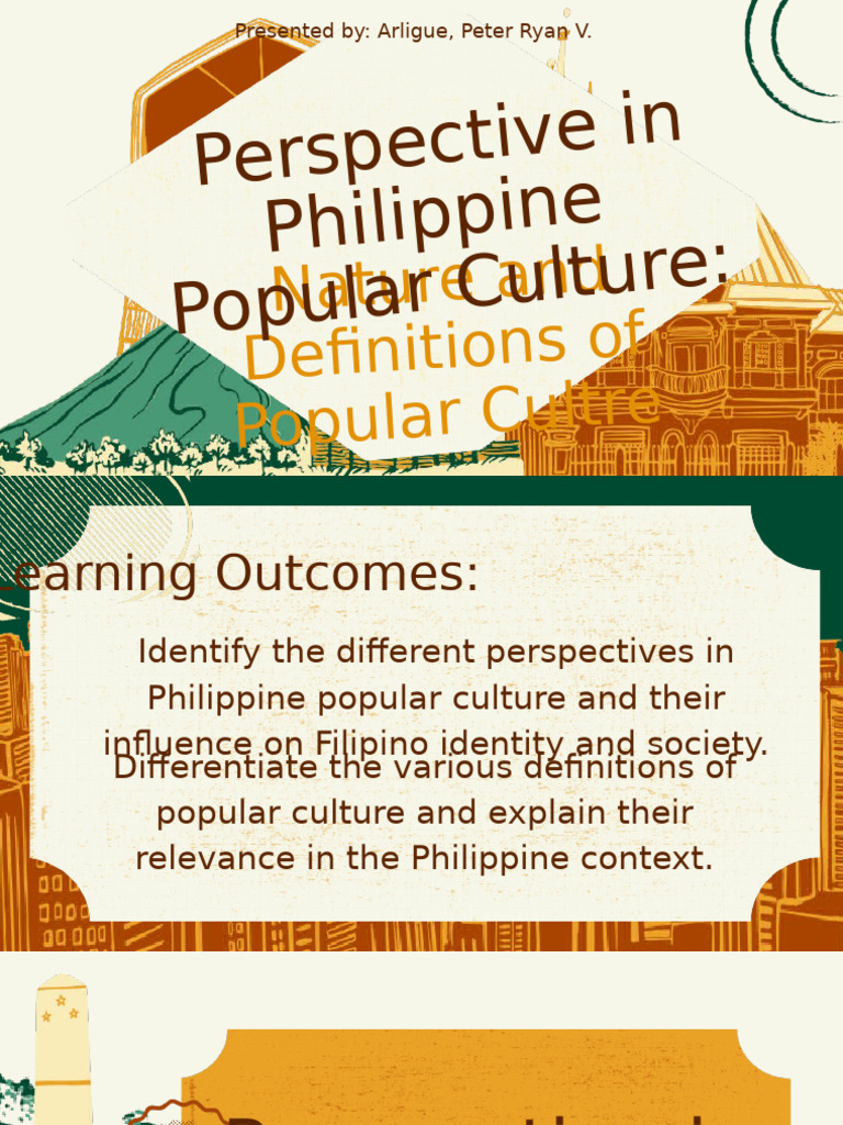 PCC Presentation | PDF | Popular Culture | Philippines