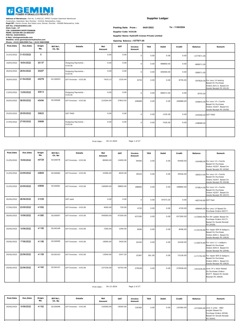 Gemini | PDF | Receipt | Invoice