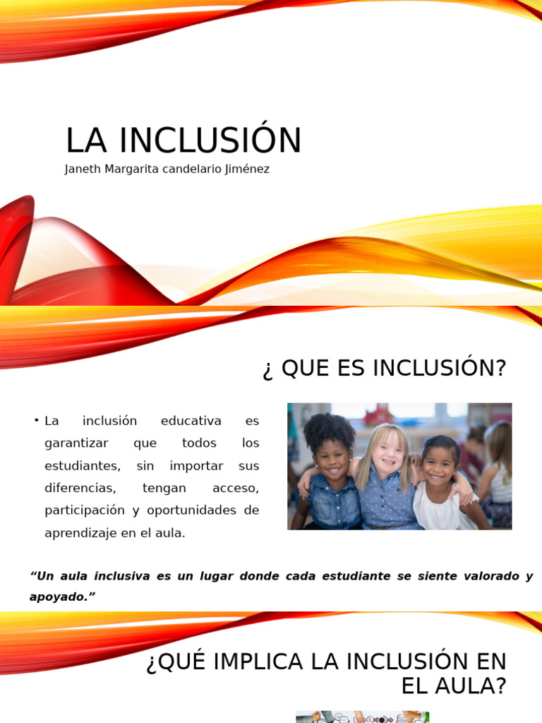 Inclusión Educativa: Claves y Beneficios | PDF