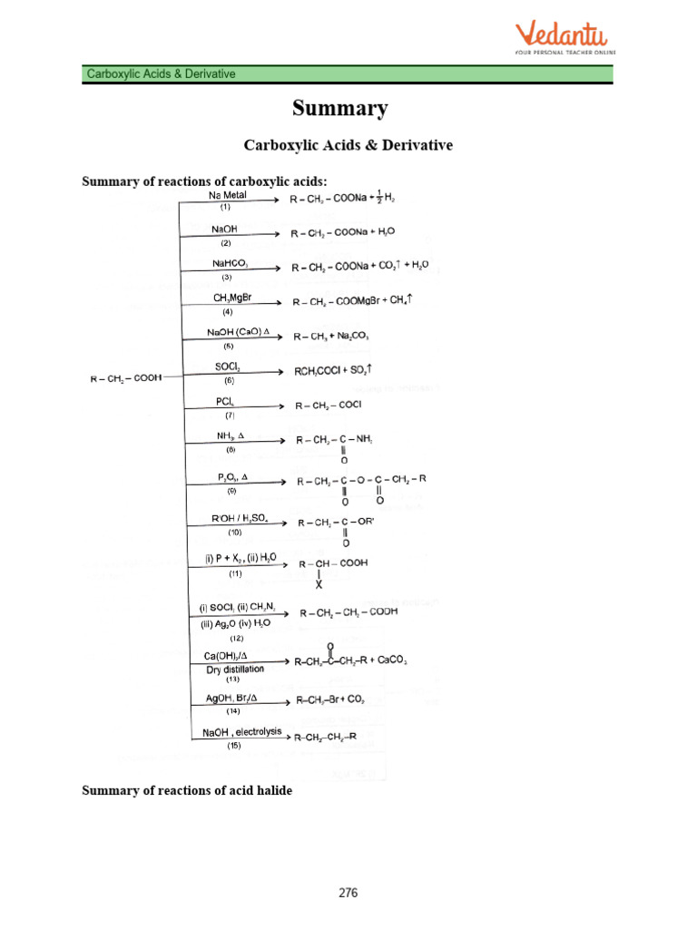 11.carboxylic Acids - Derivative | PDF | Ester | Acid