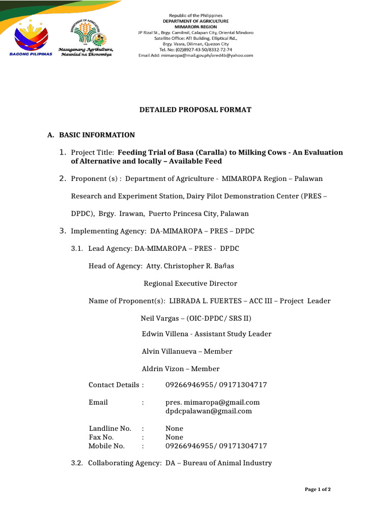 Dairy Feed Innovation: Basa Trials | PDF | Animal Feed | Intensive Farming