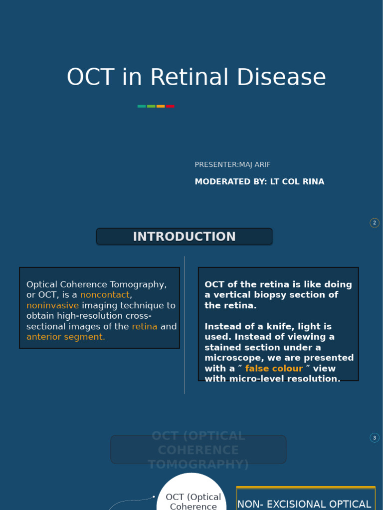 Oct in Retinal Diseases | PDF | Retina | Interferometry