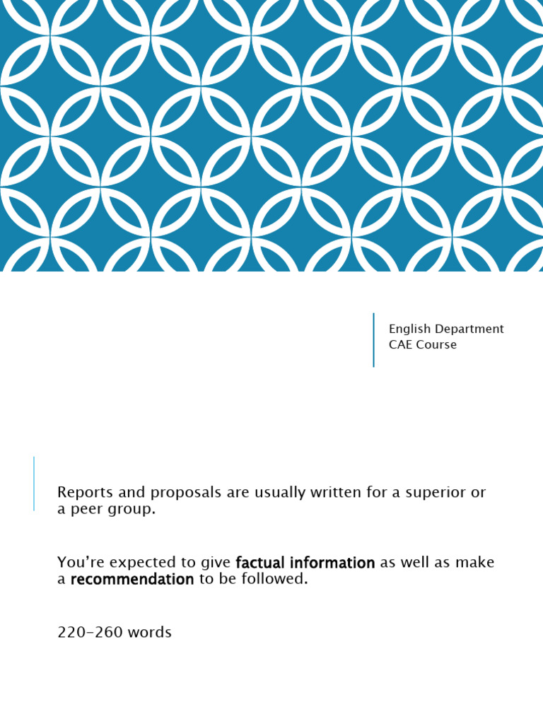 Writing Effective Reports and Proposals | PDF
