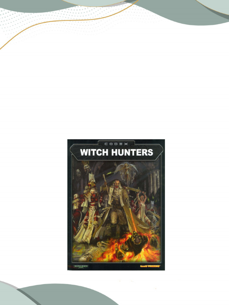 (Ebook) Codex Witch Hunters by Games Workshop ISBN 9781841544854 ...