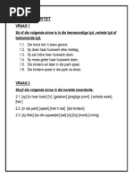 Afrikaans Stompi Word Order | PDF