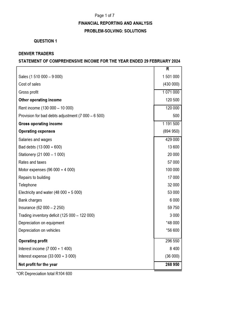 FIN 48 Memo: Denver Traders Analysis | PDF | Equity (Finance) | Dividend