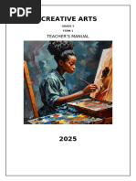 Creative Arts Grade 4 2025 Term 3 | PDF | Drawing | Flexibility (Anatomy)