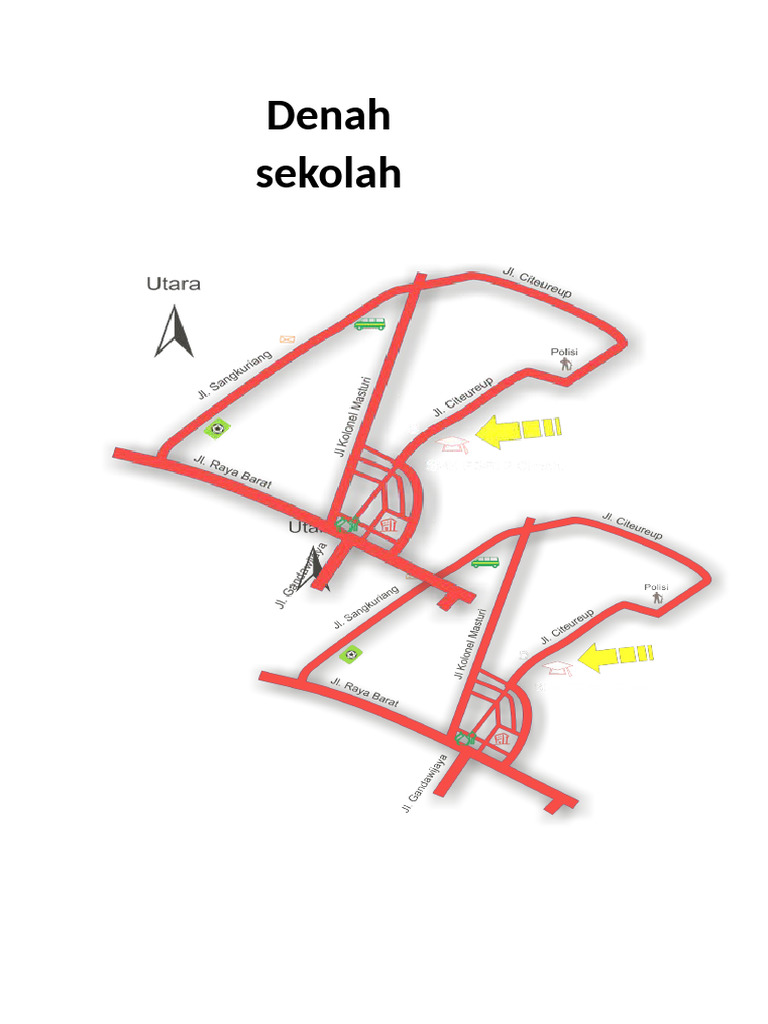 Denah Sekolah | PDF