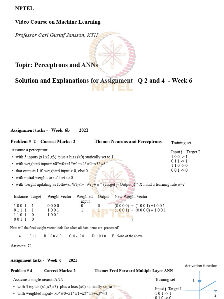 Tasks on Neurons and ANN | PDF | Computational Neuroscience | Algorithms And Data Structures