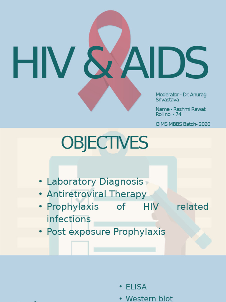 Presentation HIV AIDS | PDF | Hiv/Aids | Hiv