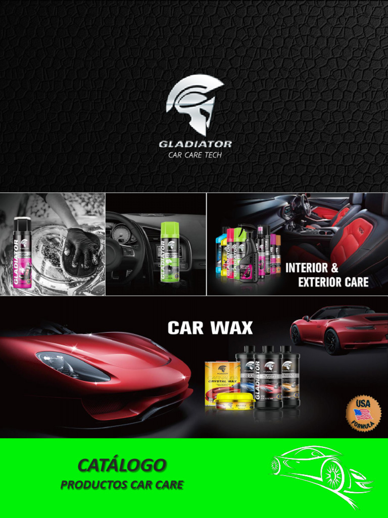 Catálogo de Productos Car Care Tech | PDF | Pintar | Lubricante