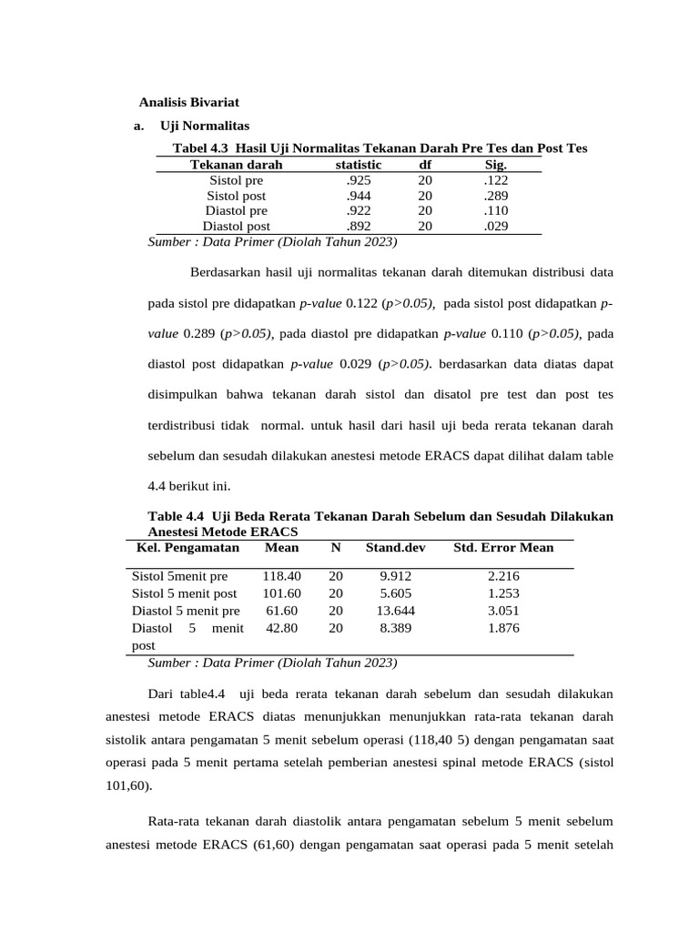 Analisis Bivariat | PDF