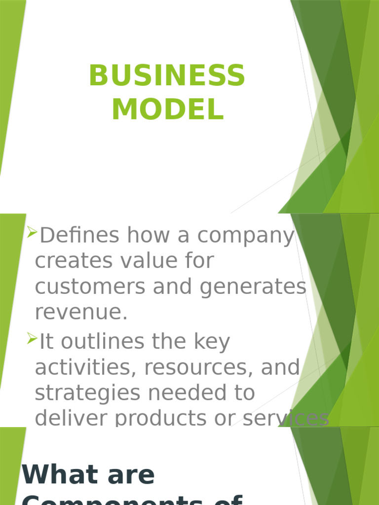 Business Model Essentials | PDF