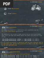 Set - Clock - Uncertainty - VLSI Pro | PDF | Applied Mathematics