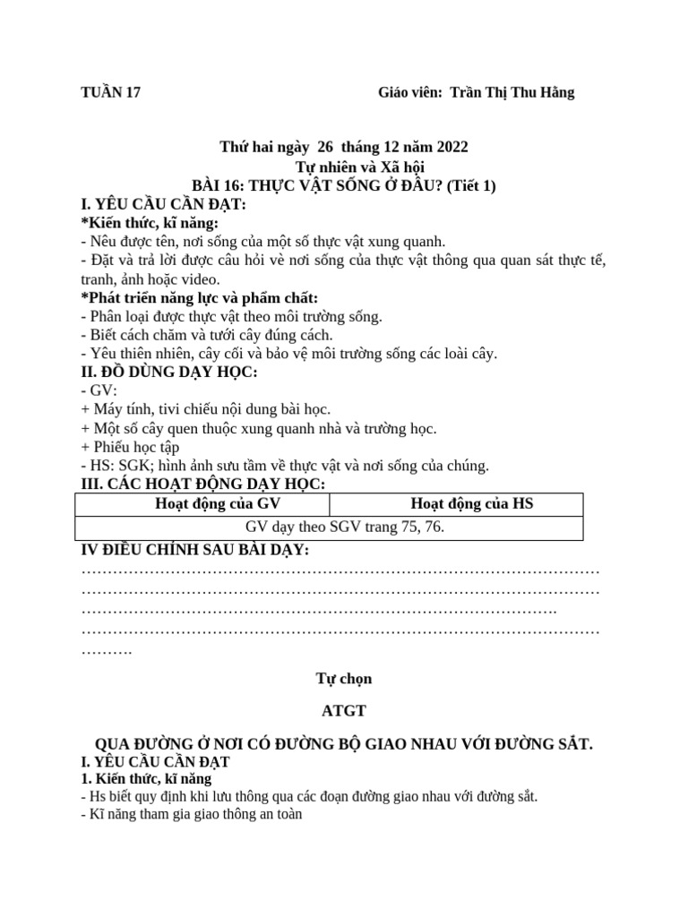 Hằng chiều t17 2023 | PDF