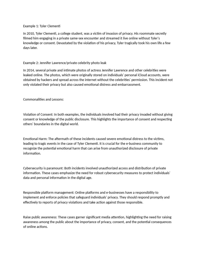 Bus 2202 Discussion Forum Unit7 | PDF | Privacy | Computer Security