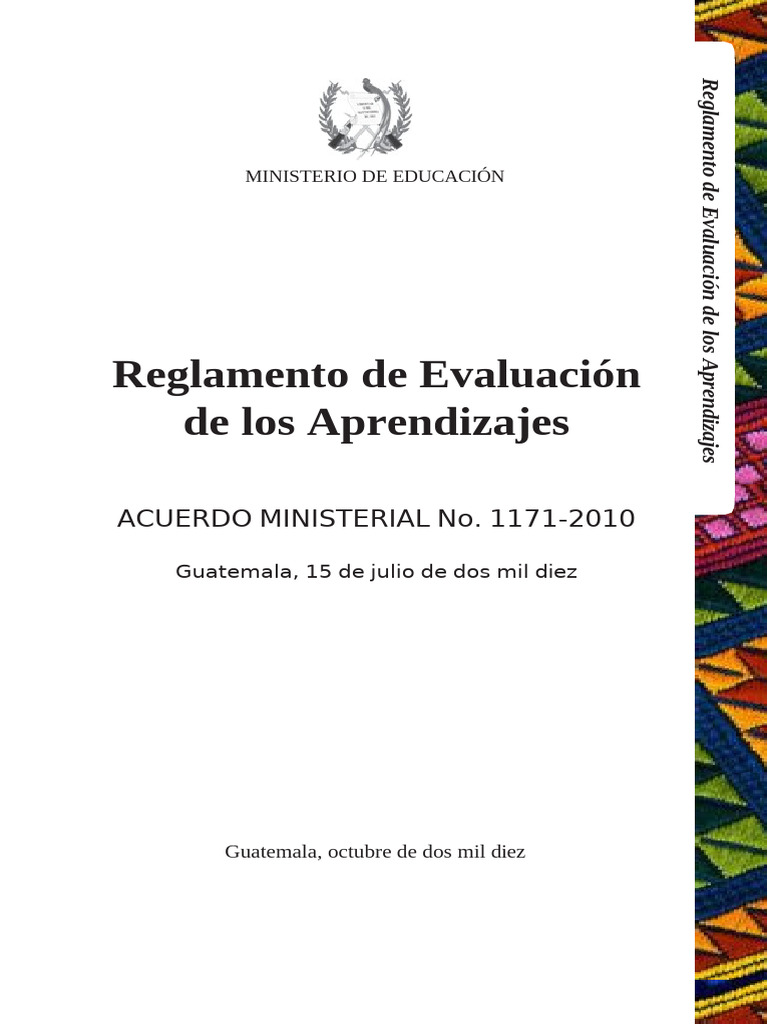 Reglamento de Evaluacion de Los Aprendiz | PDF | Evaluación | Plan de estudios