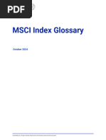 MSCI Index Policies Overview 2023 | PDF | Msci