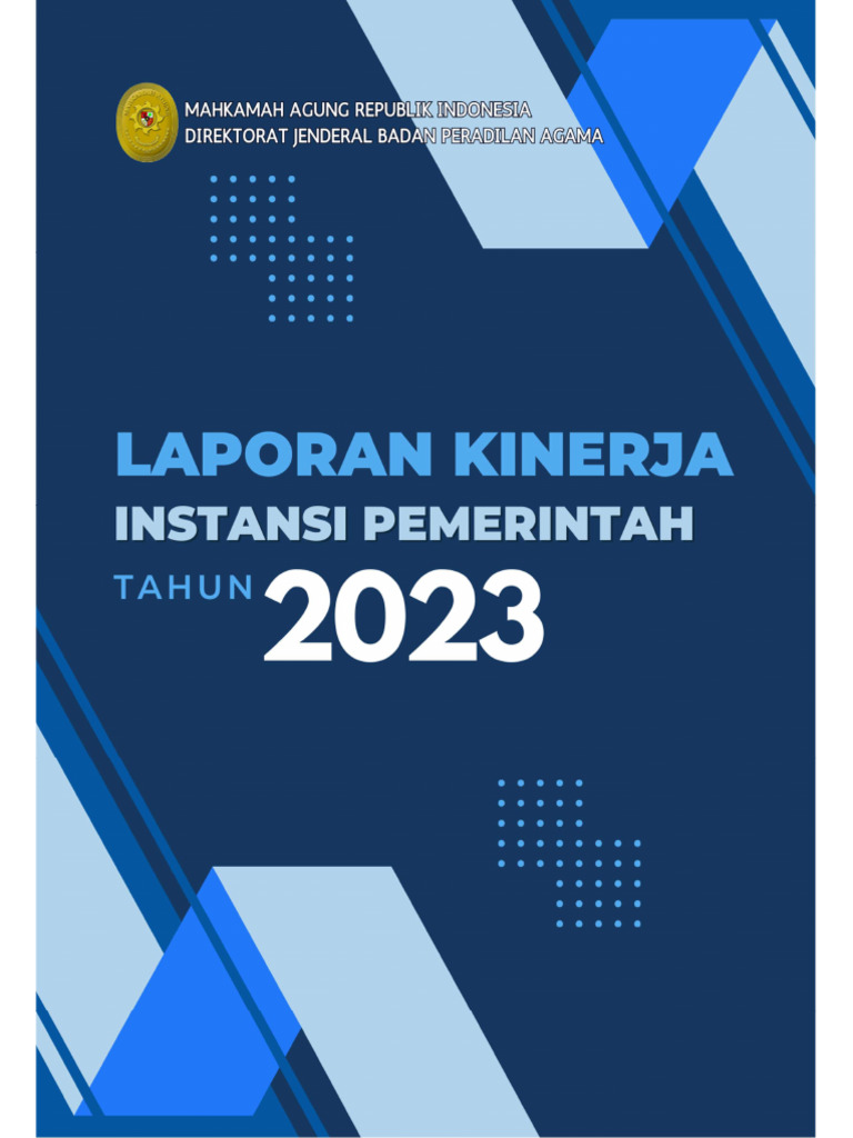 Final LKjIP 2023 badilag | PDF