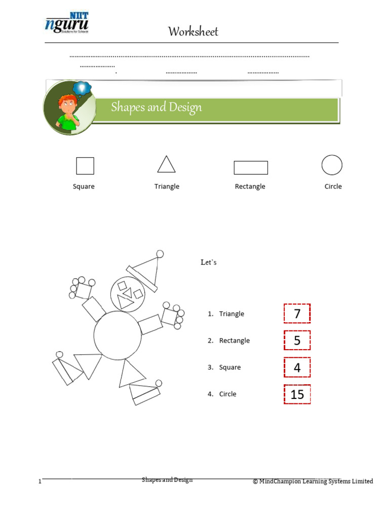 Shapes and Design - Questions | PDF | Rectangle | Polytopes