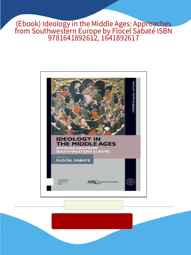 (Ebook) Ideology in The Middle Ages: Approaches From Southwestern ...
