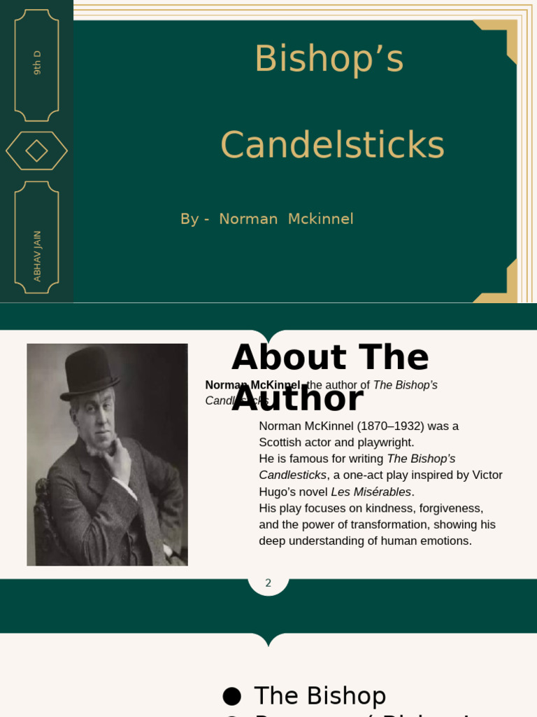 Bishop's Candlesticks: Kindness & Redemption | PDF
