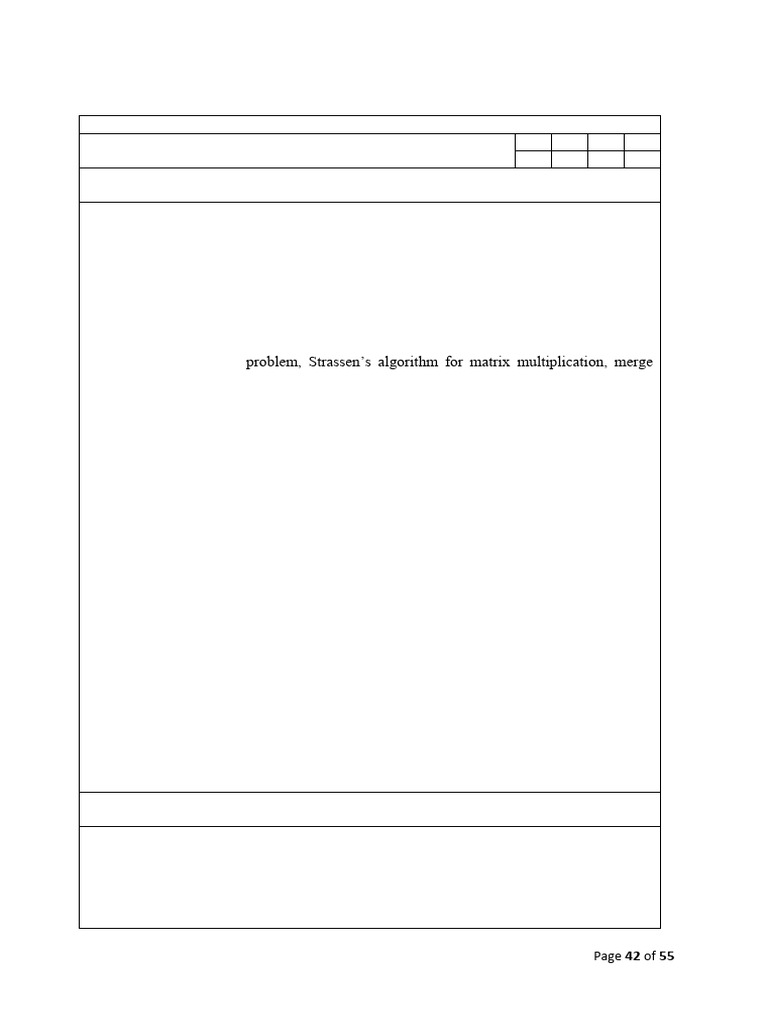 Algorithm Design & Analysis Course Guide | PDF